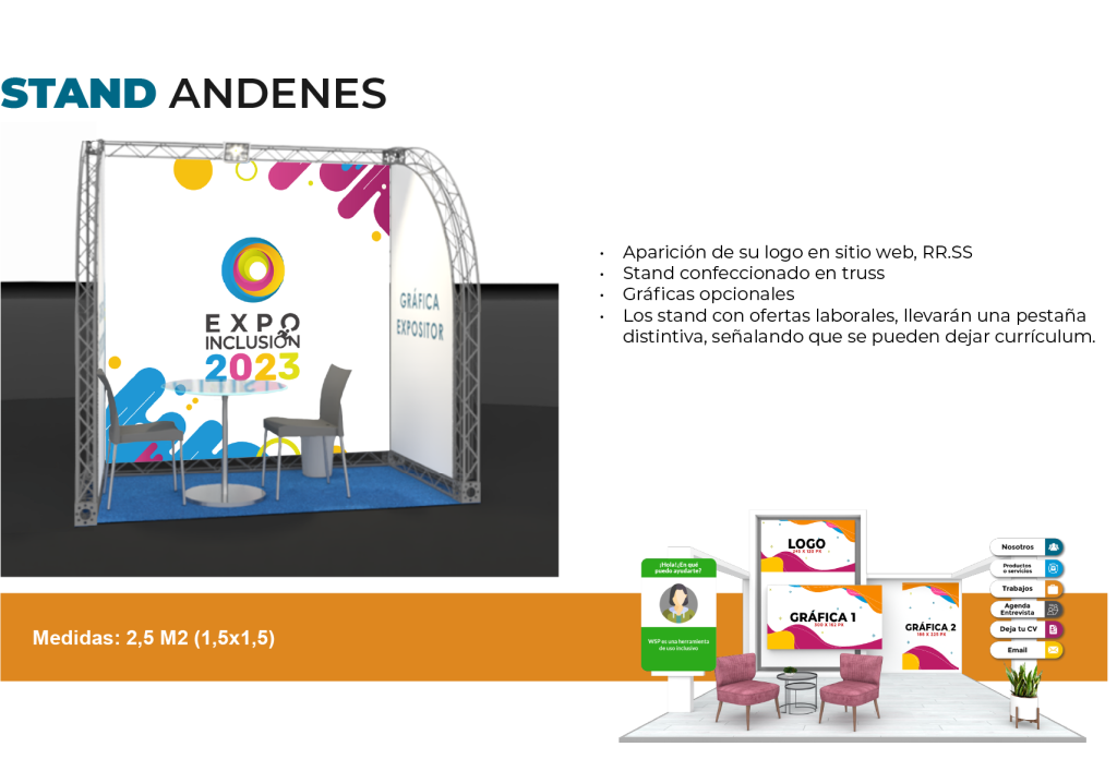 Stand Presenciales – Expo Inclusión